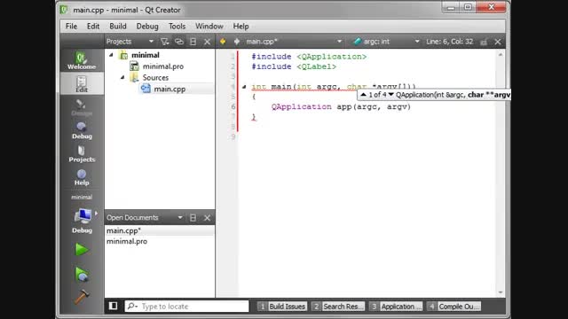 C Qt 07 Basic Application And Html Aware Widgets نماشا