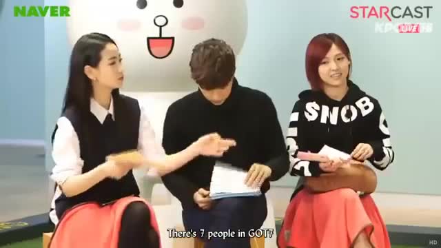 JYP Nation - LINE Star Chat 2014 [Eng Sub - نماشا